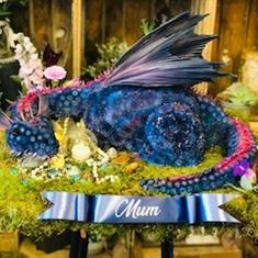 Mythical Dragon Tribute - Funeral Flowers Mansfield